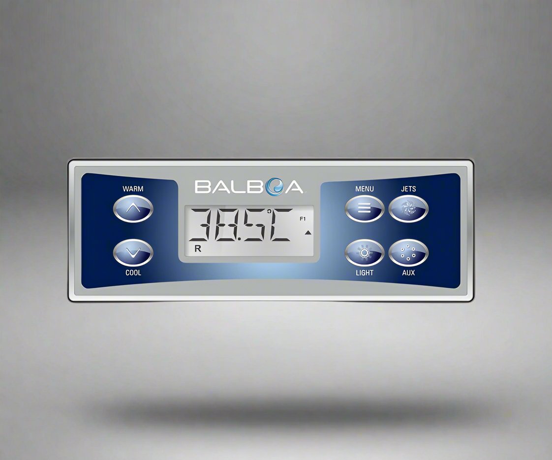 Control Panel Balboa TP500 - 6 Button - Up, Down, Menu, Jets. Light, A | The Wellness Co.